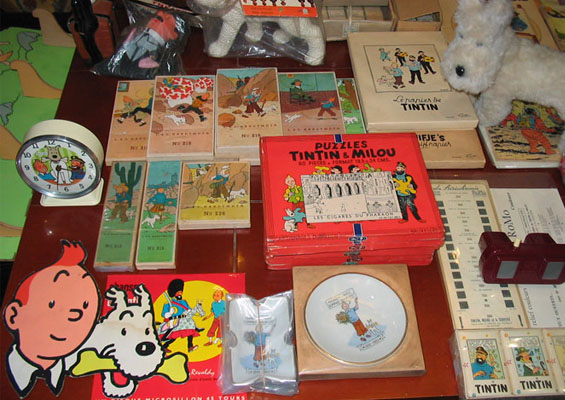 The celebrations taking place at the Hergé Museum