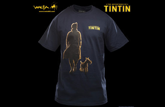 The new Tintin film T-shirt
