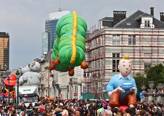 Reportage sur la "Balloon's day parade