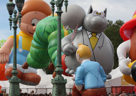 Reportage sur la "Balloon's day parade