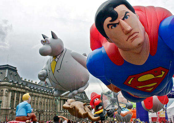 Reportage sur la "Balloon's day parade