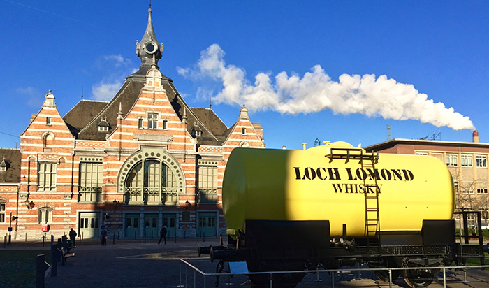 Tintin at Train World