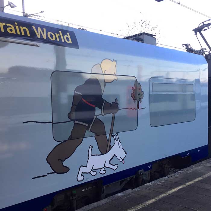 Tintin à Train World