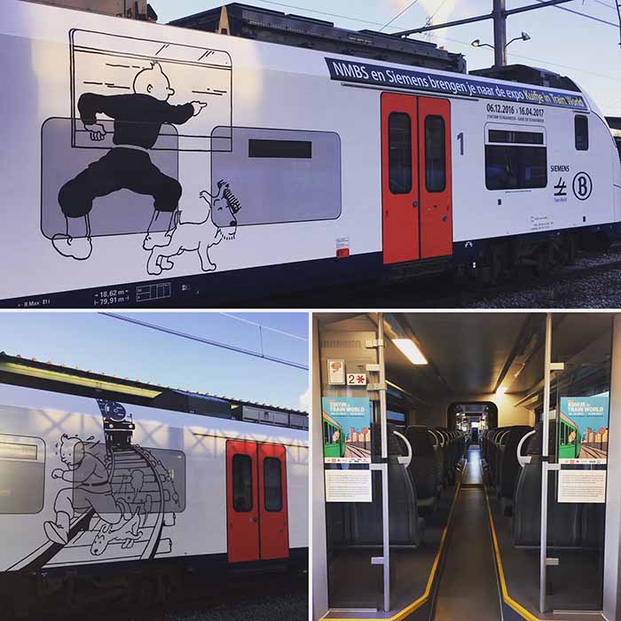 Tintin à Train World