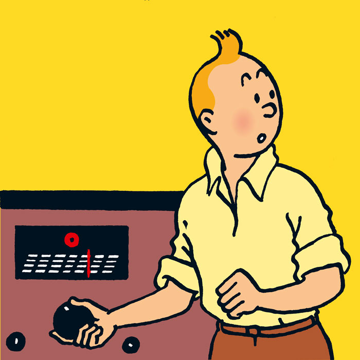 Tintin à la radio ce 10 janvier