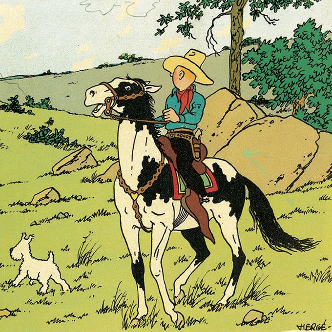 New temporary exhibition "In America with Tintin"