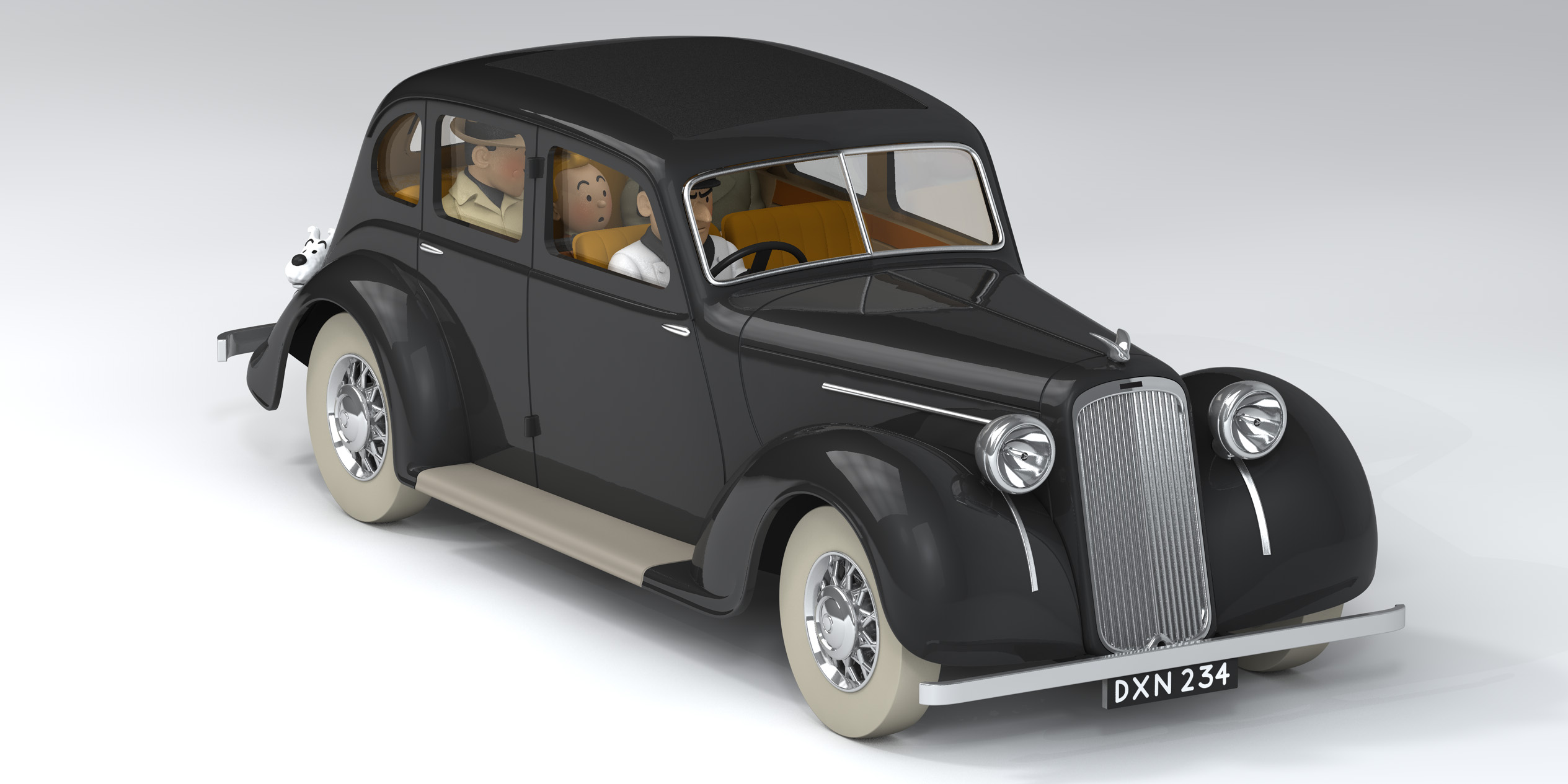 Les voitures de Tintin en Belgique. 69 : La Pullman de Wronzoff dans L ...