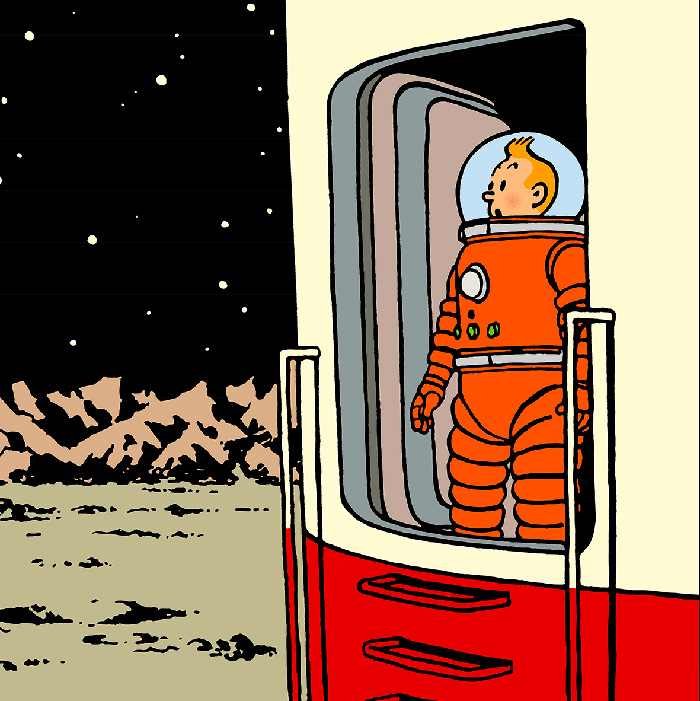 Tintin Moonwalker Au Stars Up Festival
