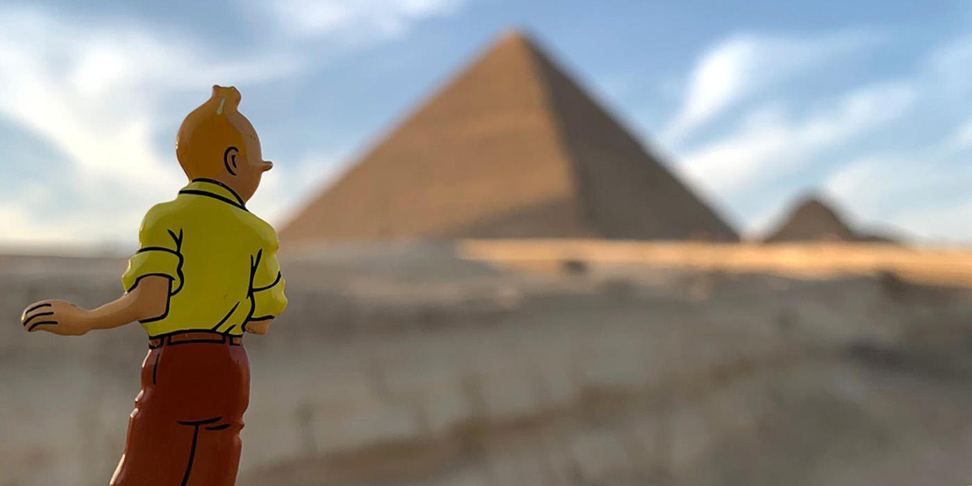 Tintin à Louxor