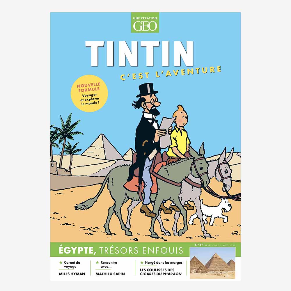 Tintin c’est l’Aventure n°17 : Tintin en Égypte, à la découverte des ...