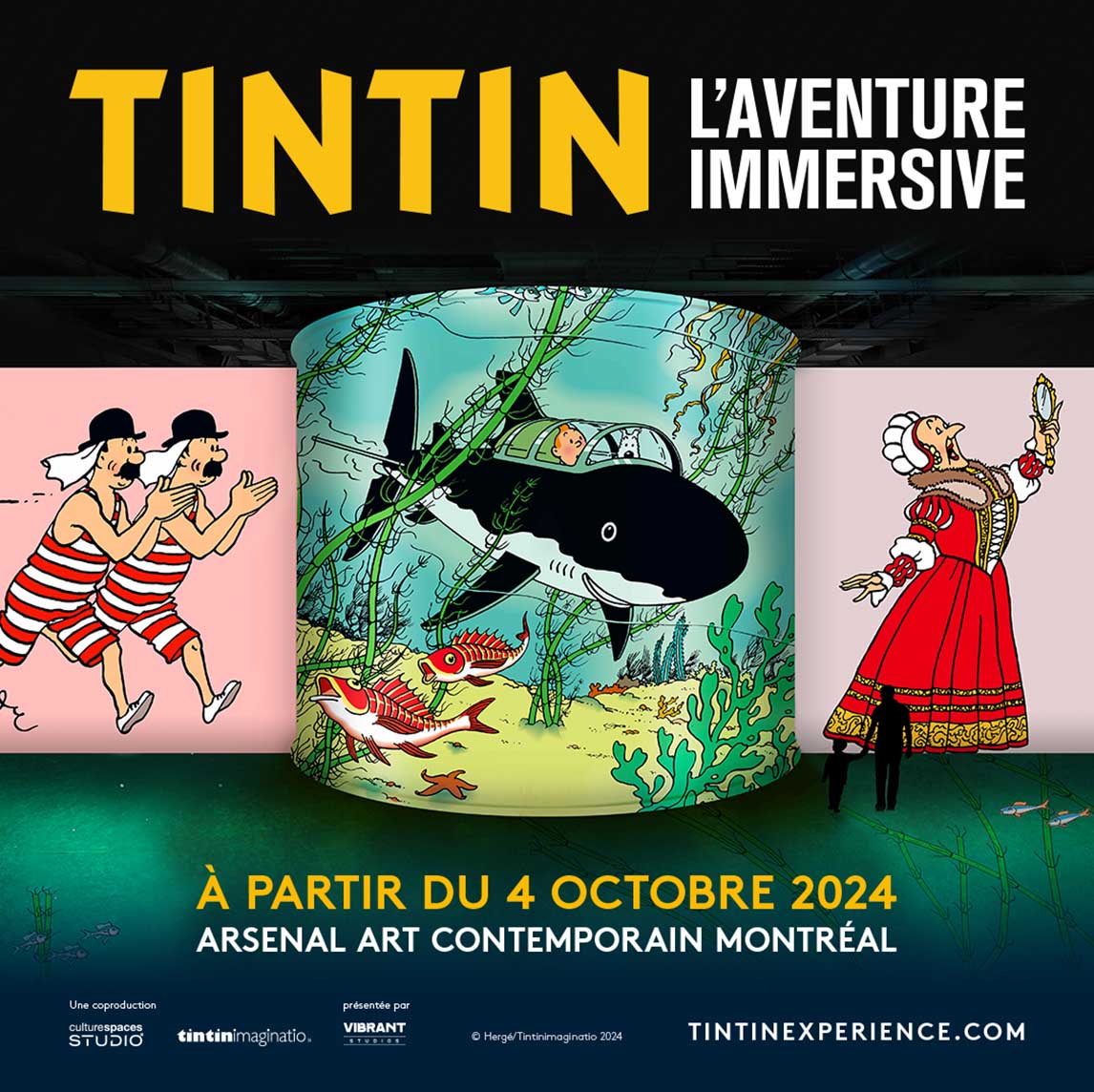 Tintin, l'aventure immersive