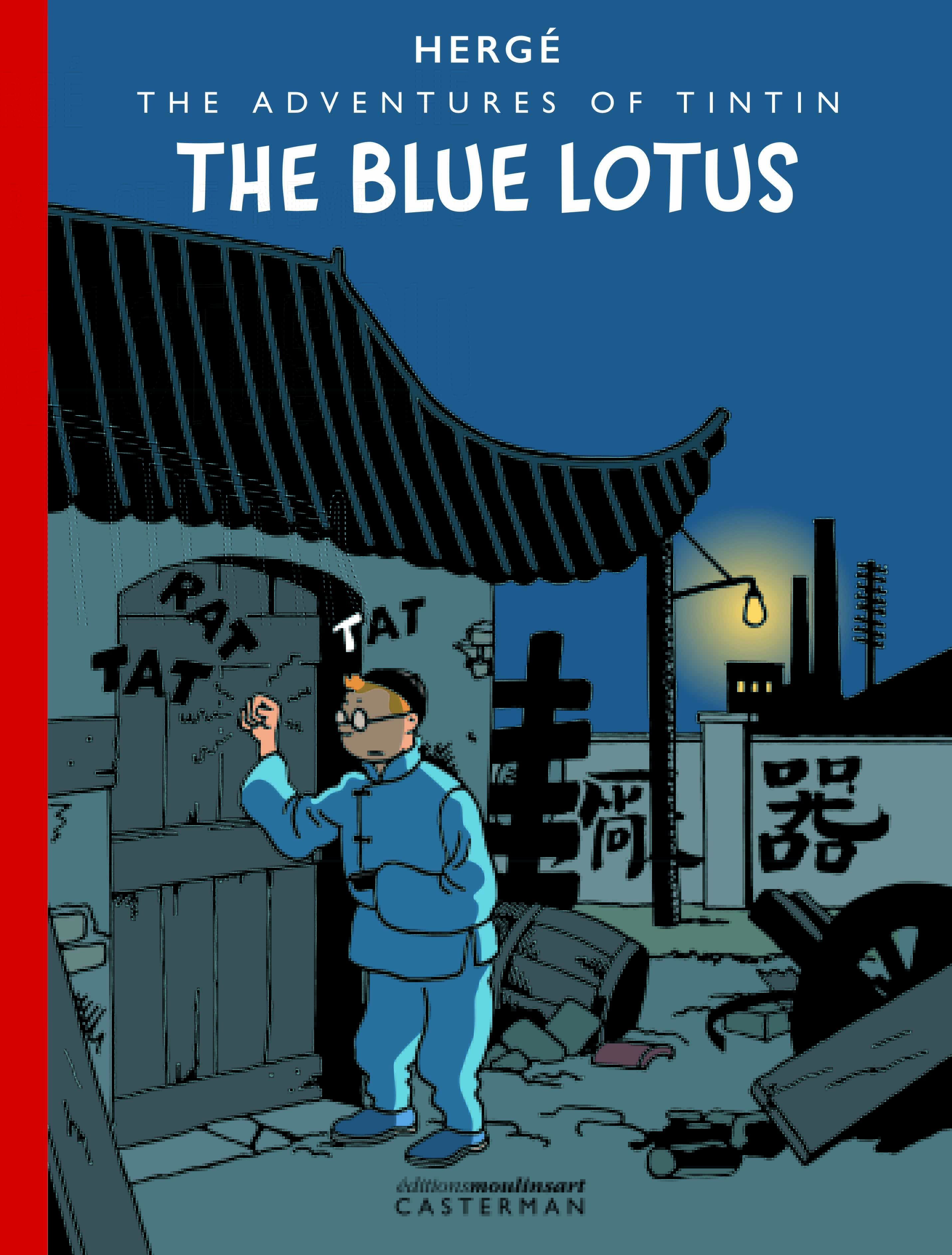 "The Blue Lotus", colourised version