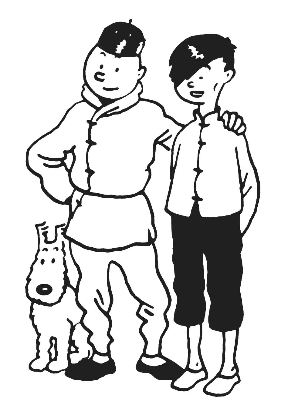 In China with Tintin