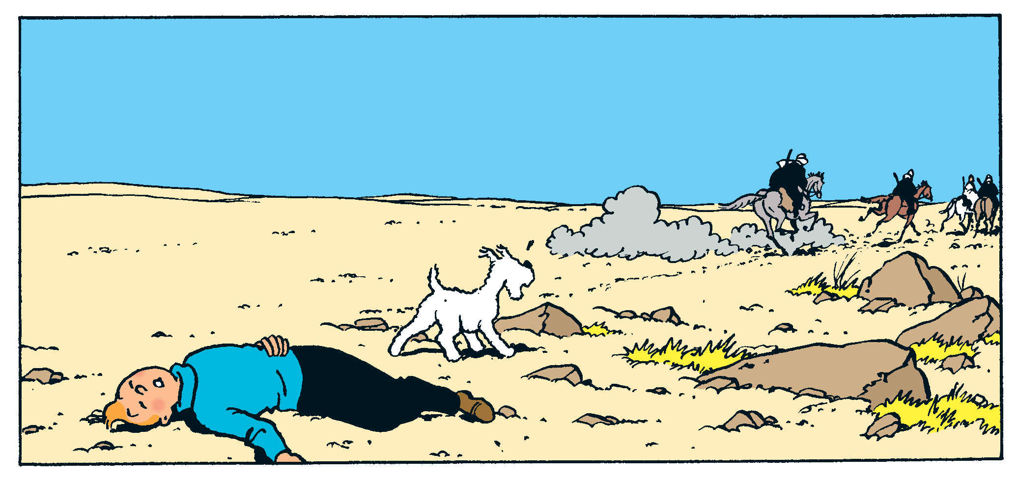 Tintin au pays de l'or noir
