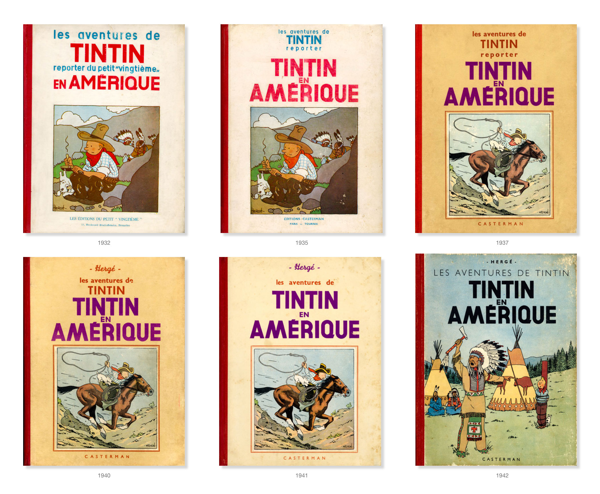 Tintin en Amérique