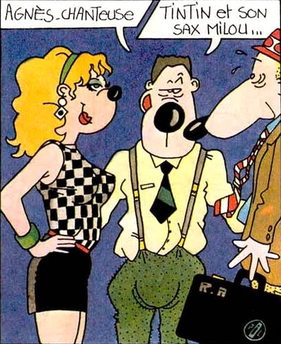 Hommages et clins d’œil à Tintin