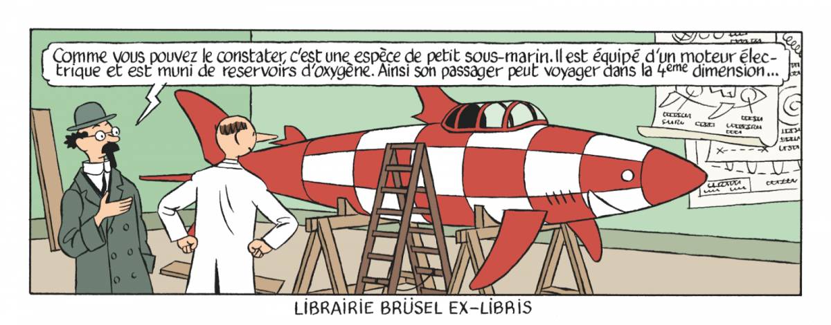 Tributes and winks to Tintin