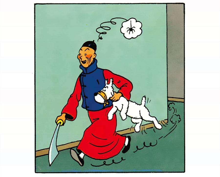 TINTIN ET LES ANIMAUX