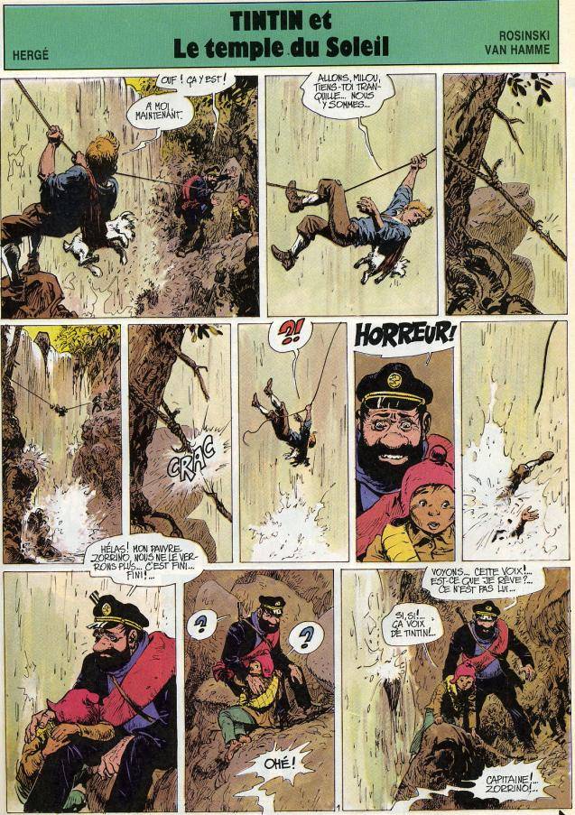 Tributes and winks to Tintin