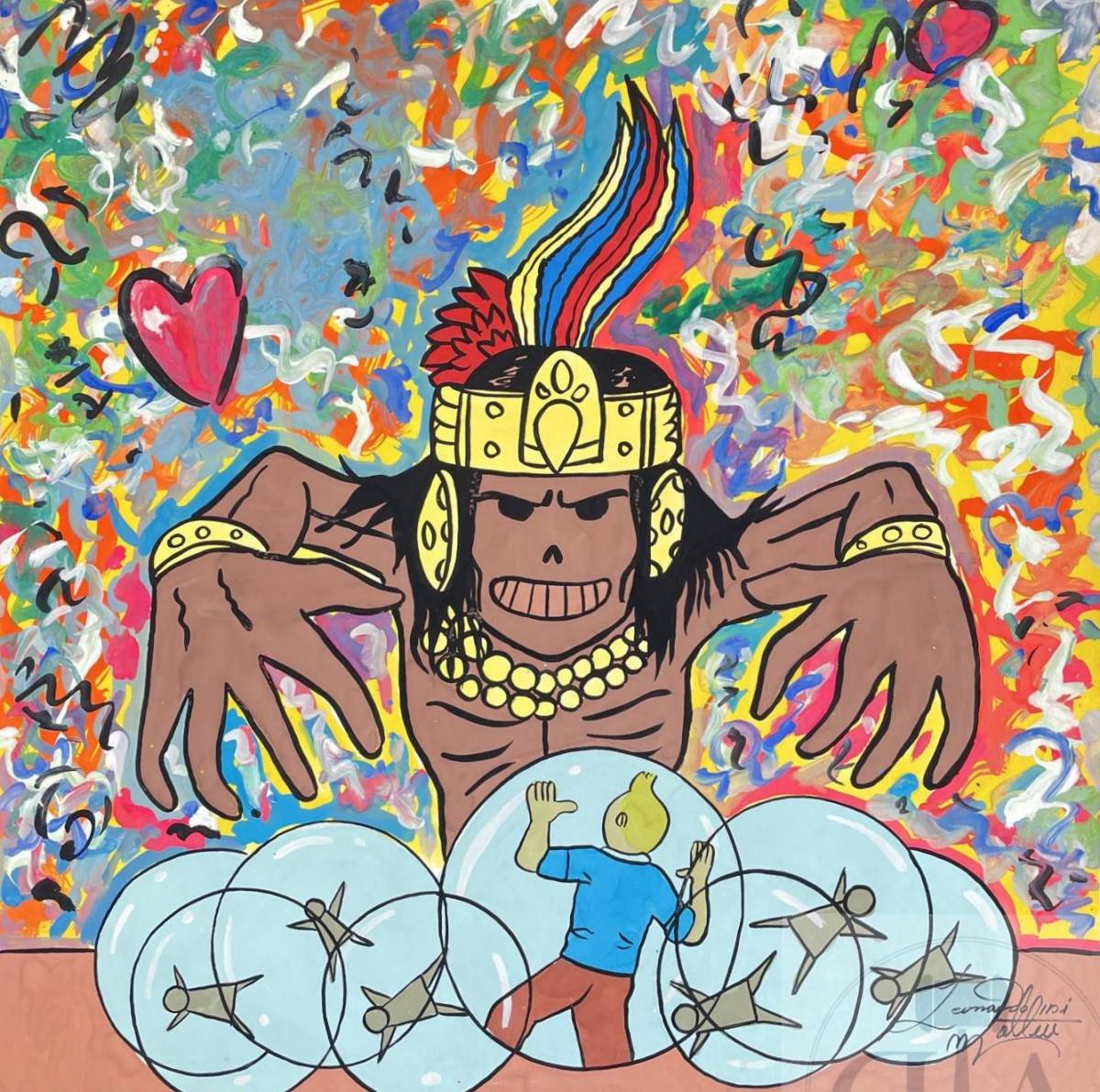 Tributes and winks to Tintin