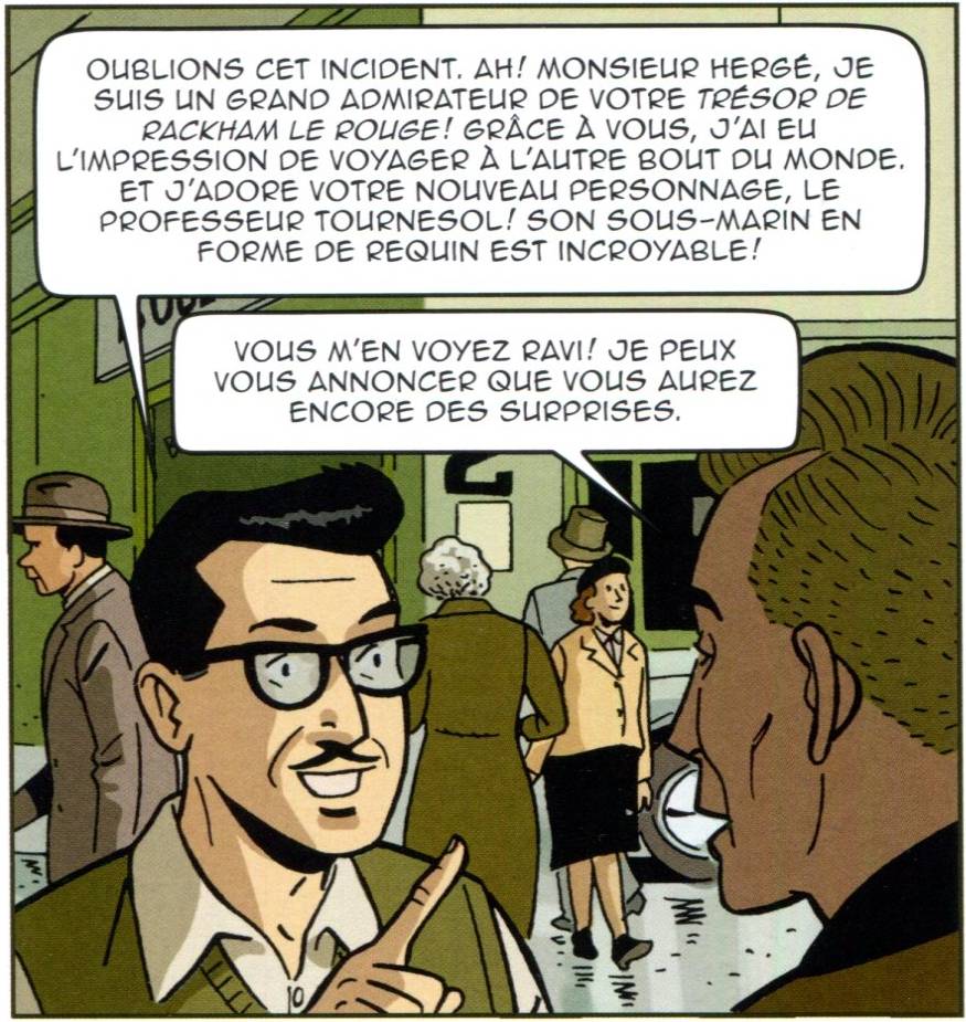 Hommages et clins d’œil à Tintin