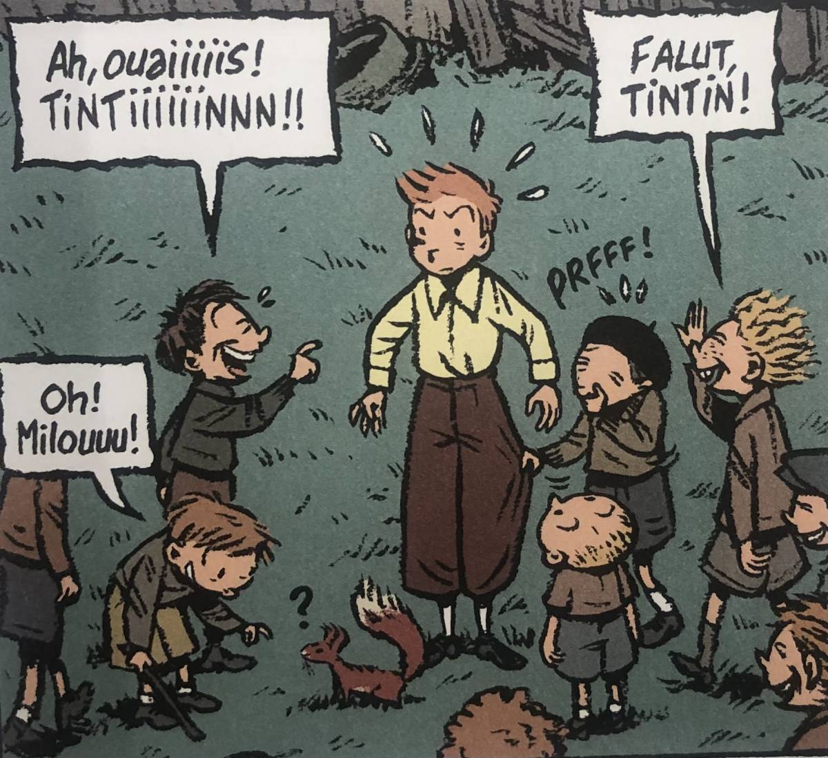 Hommages et clins d’œil à Tintin