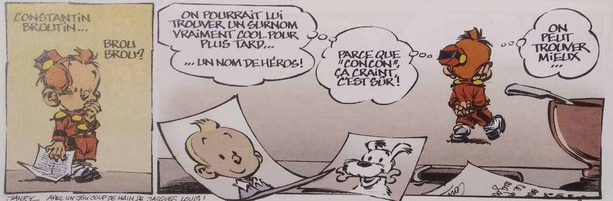 Tributes and winks to Tintin