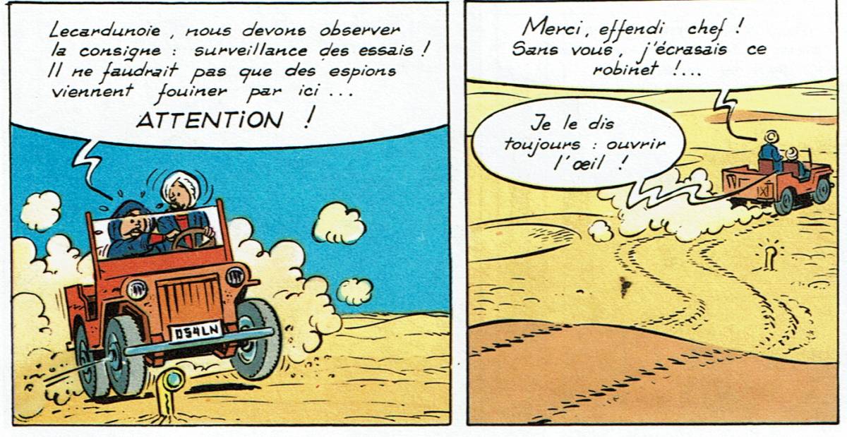 Hommages et clins d’œil à Tintin