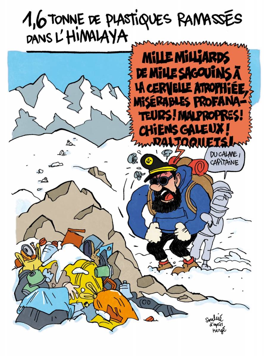 Tributes and winks to Tintin