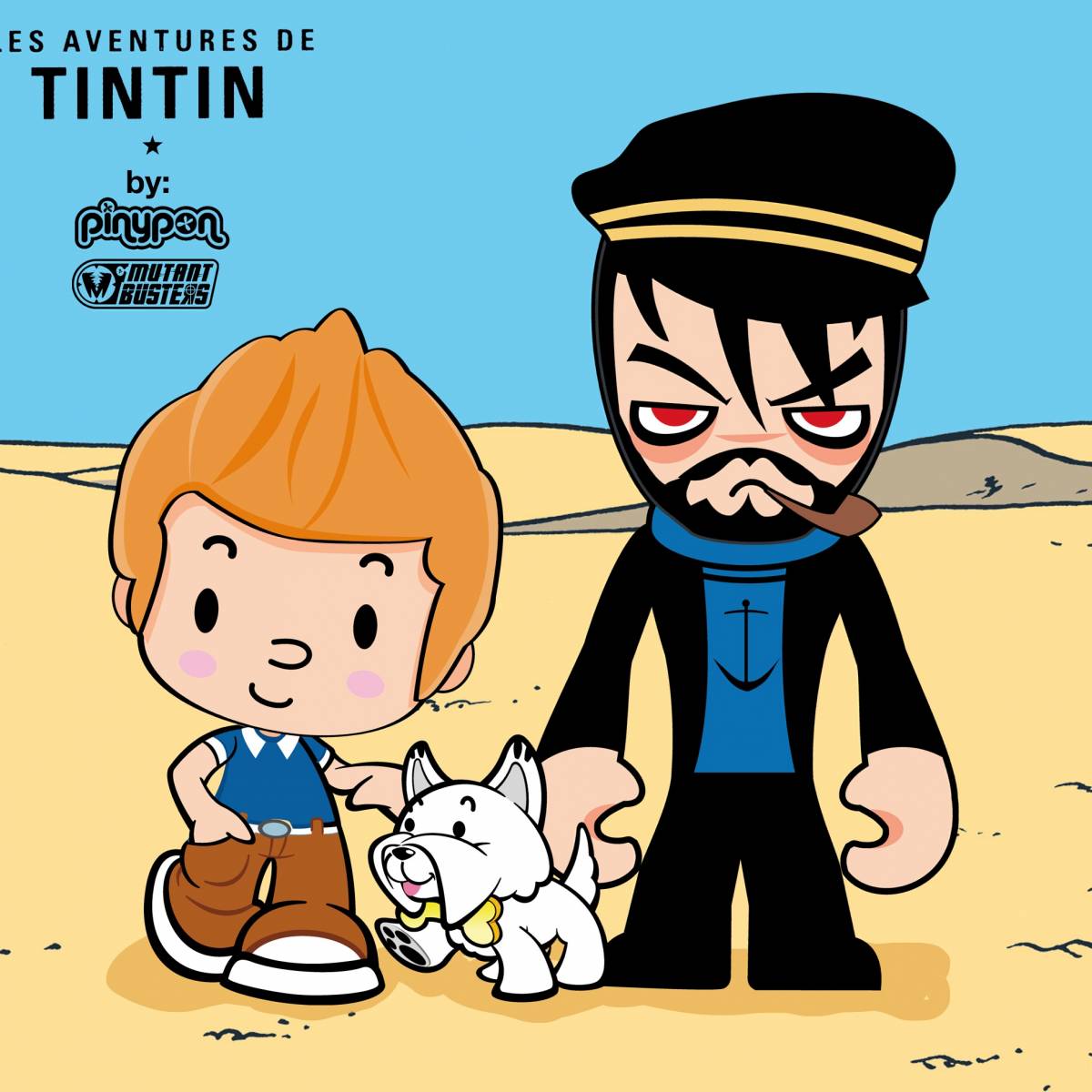 Tributes and winks to Tintin
